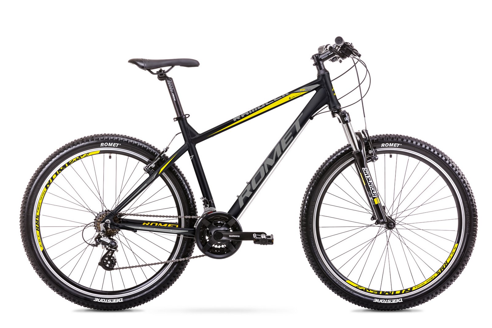 Jalgratas Romet Rambler R7.0 2019 black-yellow - Bikko.ee