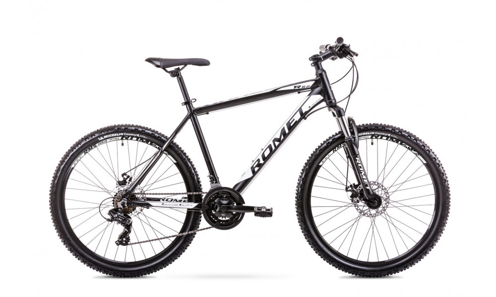 Jalgratas Romet Rambler R6.2 2019 black-white - Bikko.ee