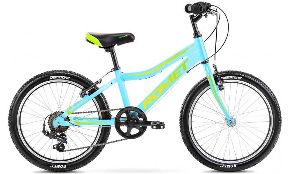 Jalgratas Romet Rambler 20 KID 1 Alu 2023 blue-green-gold - Bikko.ee